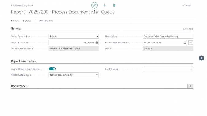 Document Mail Queue - Apportunix