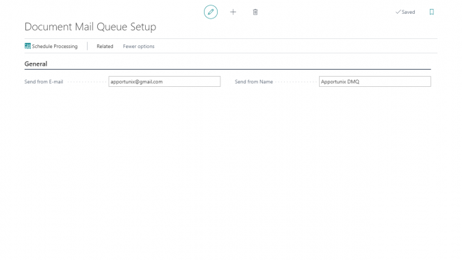 Document Mail Queue - Apportunix