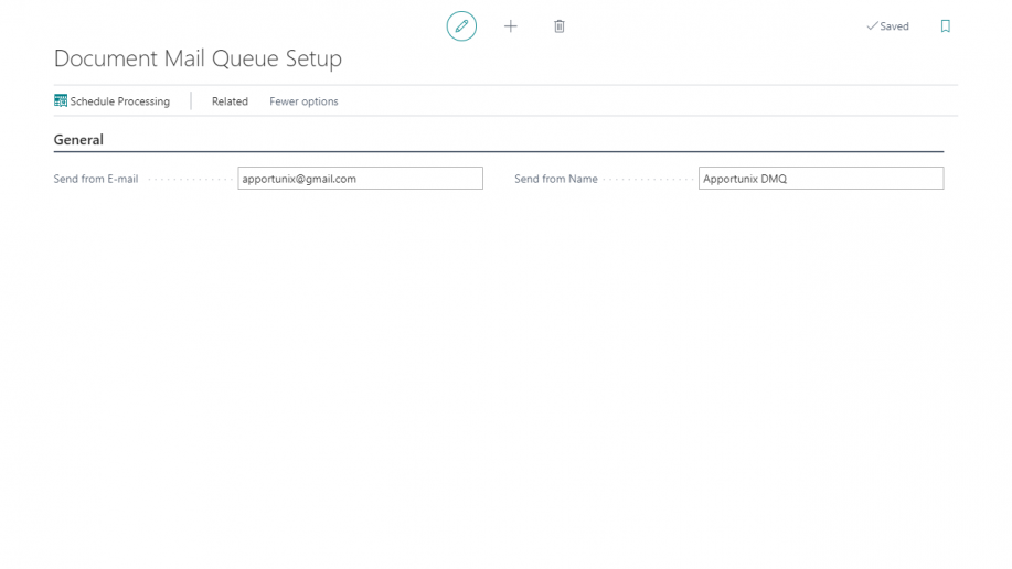 Document Mail Queue - Apportunix